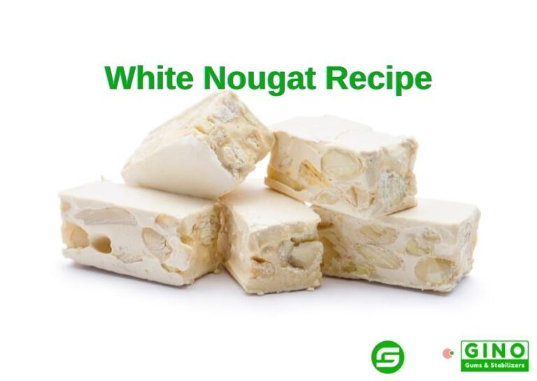 E406 Agar in Nougat | Nougat Recipe and Making Process