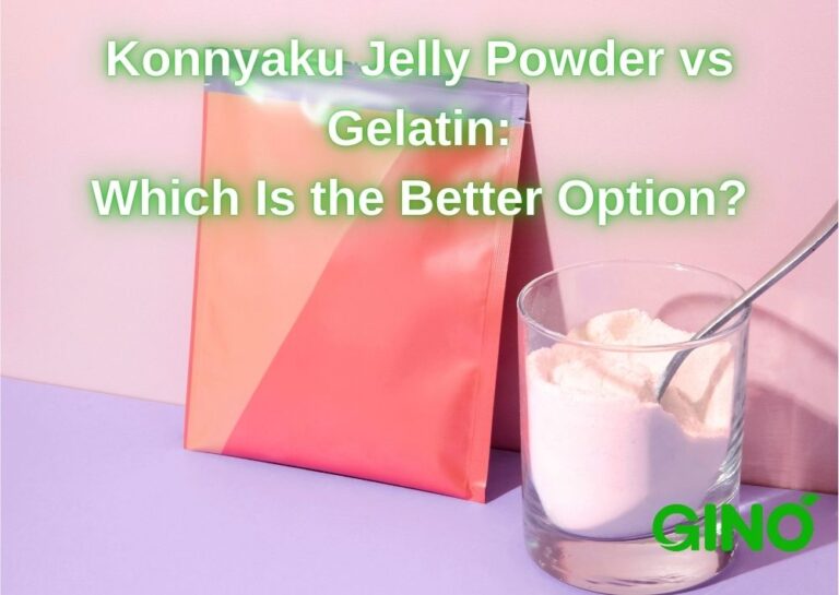 Konnyaku Jelly Powder vs Gelatin: Which Is Right for You?