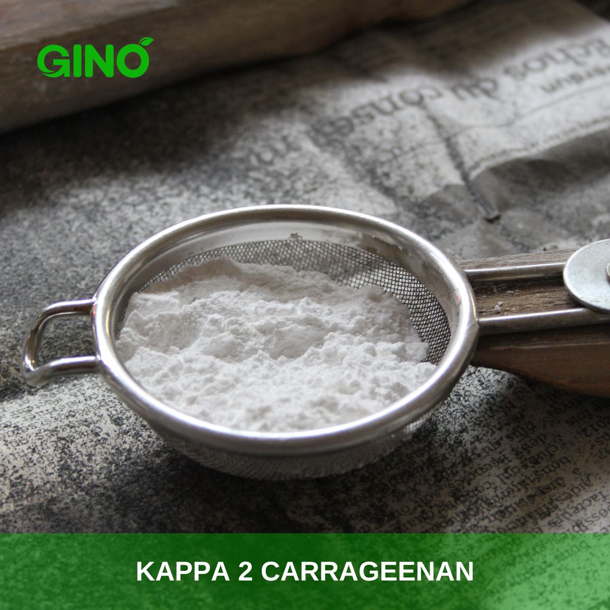Kappa 2 Carrageenan - A solução de gel perfeita para pudins e sobremesas
